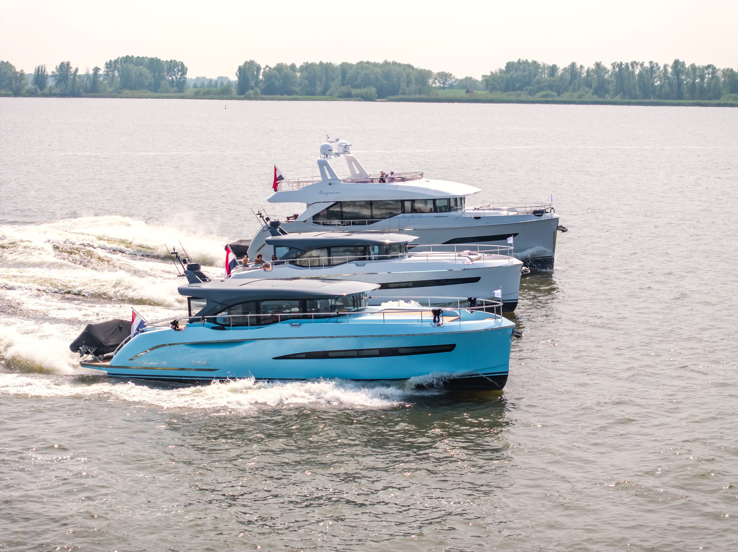 Voyager line up - Van den Hoven Jachtbouw